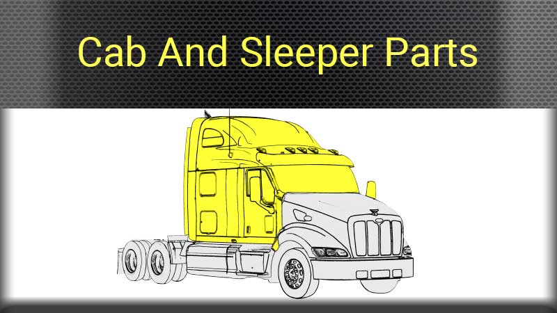 Peterbilt 387 Semi Truck Cab & Sleeper Parts,Big Rig Chrome Shop