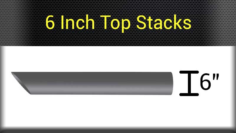 Shop 6-Inch Semi Truck Exhaust Stacks,Big Rig Chrome Shop