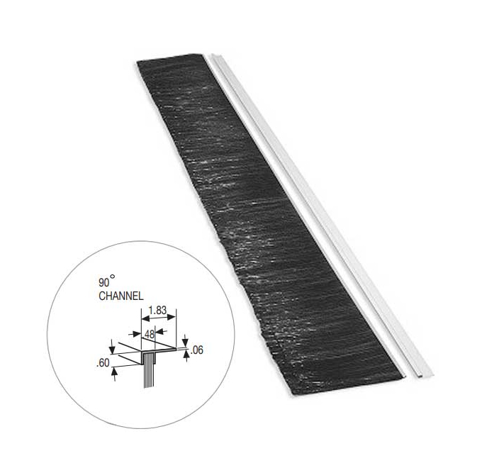 Buy 8-Foot Straight Channel Spray Skirting | Big Rig Chrome Shop