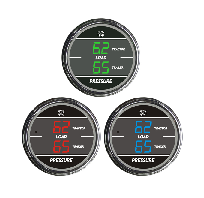 Buy Dual Display Load Pressure Gauge for Tractors & Trailers