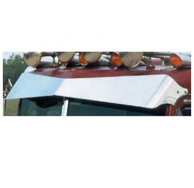 Buy Peterbilt 359 Visors (1973-Current) | Big Rig Chrome Shop