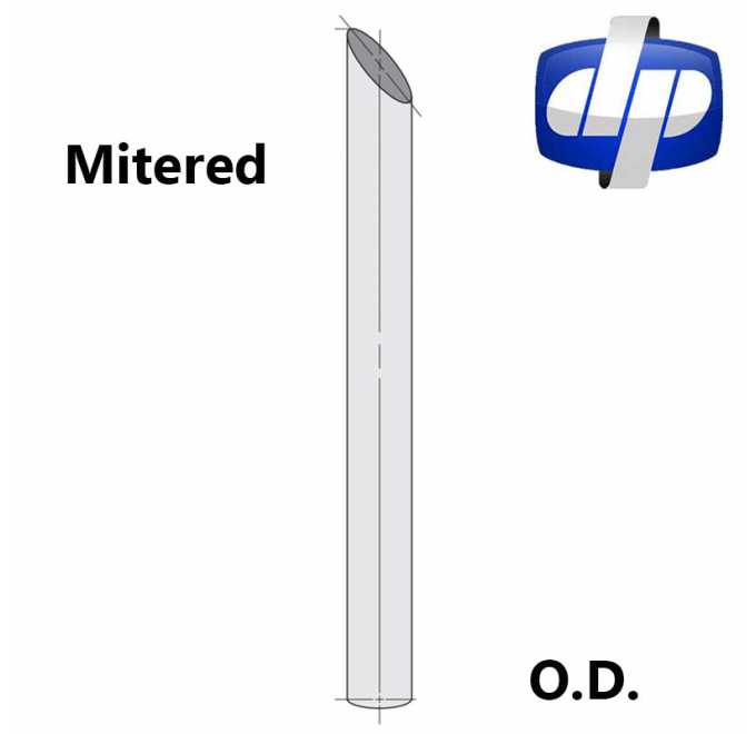 Buy Chrome Plated 6-Inch Mitered Stack - 12119