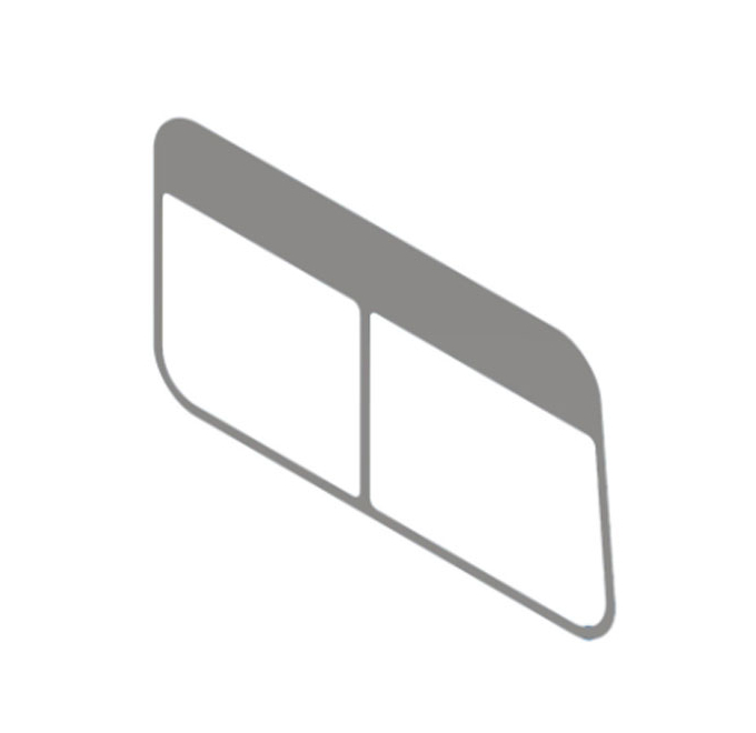Buy Peterbilt Sleeper Window Trims - Chopped Look