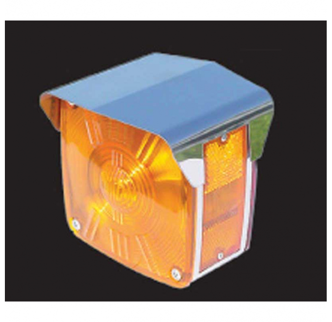 Buy Kenworth Side Signal & Headlight Visors - Big Rig Chrome Shop