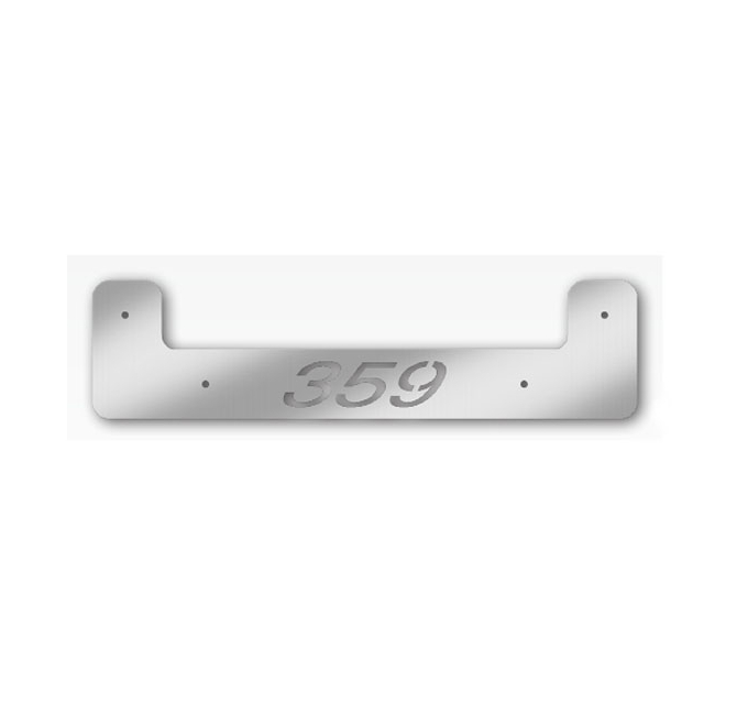 Buy Peterbilt 359 24" U-Shaped Mudflap Weights with Logo