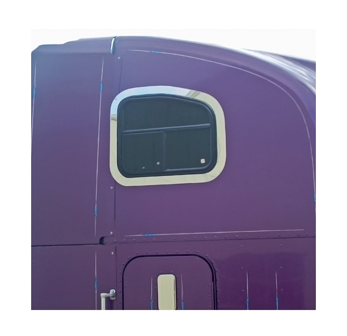 Buy Freightliner 30x24 Stainless Steel Sleeper Window Trim
