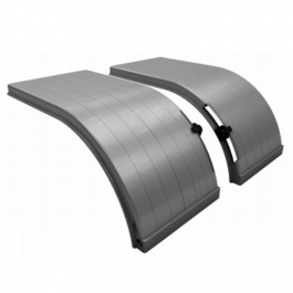 Buy SRX-22 SlideTrax Poly Half Fenders | Big Rig Chrome Shop