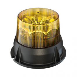 5-Inch Amber Strobe Light with Magnet Mount - Big Rig Chrome Shop