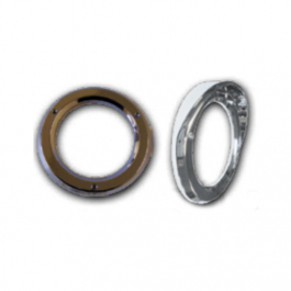 Buy 4-Inch Round Light Bezel - Big Rig Chrome Shop