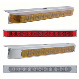 Buy Stainless Light Bracket with 11 LED 17-Inch Light Bar