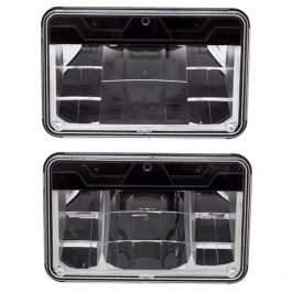 Buy 4x6 High Power LED Headlight with Polycarbonate Lens
