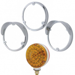 LED Light Bezel Options for UP38113 Series | Big Rig Chrome Shop