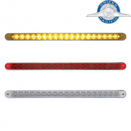 Buy 12-Inch LED Turn Signal Bar with Bezel - Big Rig Chrome Shop