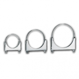 Buy Flat Exhaust Clamps Online - Big Rig Chrome Shop