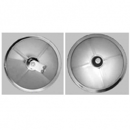 Buy 8-Inch Round Convex Stainless Steel Center Mount Mirror