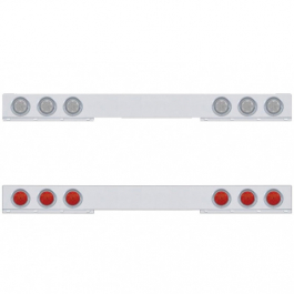 Buy One-Piece Rear Light Bar with 7 LED Reflector Lights & Visors