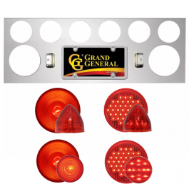 Buy Stainless Steel Rear Light Panels - Big Rig Chrome Shop