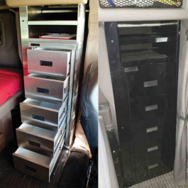 Buy 38x15 5-Drawer Storage Solution - Big Rig Chrome Shop