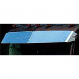 Peterbilt 379 Ultra Cab 14.5" Drop Visor | 2005+ | Big Rig Chrome