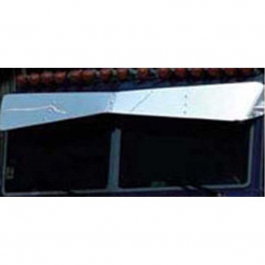 13x8 Inch Peterbilt 359 Bowtie Visor for Semi Trucks