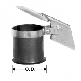 Buy Chrome & Zinc Exhaust Rain Caps 3-chrome