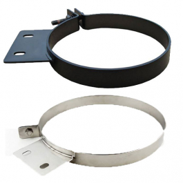 Buy 8-Inch Diesel Stack Clamps | Big Rig Chrome Shop