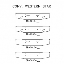 Buy Shop Western Star Bumpers | Big Rig Chrome Shop