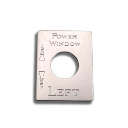 Buy Stainless Steel Power Window Switch Plate Air Operated