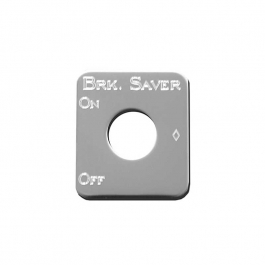 Buy Stainless Steel Brake Saver Switch Plate