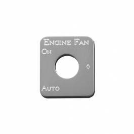 Buy Stainless Steel Engine Fan Switch Plate