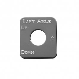 Buy Stainless Steel Lift Axle Switch Plate 122186