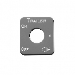 Buy Stainless Steel Trailer Light Switch Plate