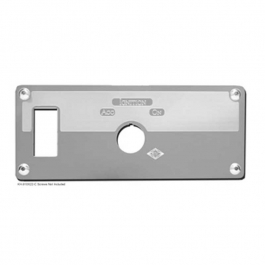 Buy Kenworth Stainless Steel Ignition Key Switch Plate - 1 Hole