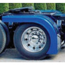 Buy Durable Rear Half Fenders with 5.5" Sidewall