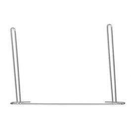 18-Inch Chrome Mud Flap Anti-Sail Bracket | Big Rig Chrome Shop