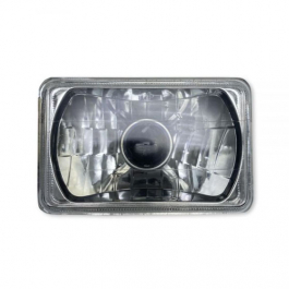 Buy 4x6 Rectangular Diamond Cut Lens with Domed Center Projector