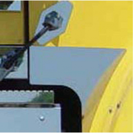 Buy RoadWorks 9370 Hood Extension Panels - Big Rig Chrome