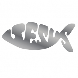 Buy Jesus Fish Sign - Big Rig Chrome Shop
