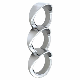 Buy Chrome Gauge Cluster Cover for 2010 Peterbilt - Big Rig Shop