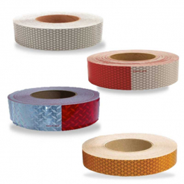 Conspicuity Tape 150ft Roll for Semi Trucks - Durable & Flexible