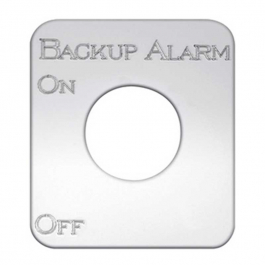 Buy Stainless Steel Back-Up Alarm Switch Plate