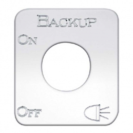 Buy Stainless Steel Backup Light Switch Plate Backup