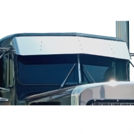 Buy 13-Inch Peterbilt 359 Drop Visor - Big Rig Chrome Shop