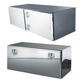 Buy 24x24x60 304 Stainless Steel Tool Box | Big Rig Chrome Shop