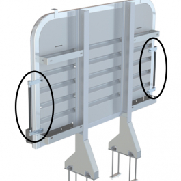 Buy HERD Cab Guard Grab Handle - Big Rig Chrome Shop