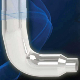 Buy Dynaflex Kenworth W900A 8" to 5" Elbow - Right Side