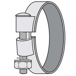 Buy Zinc Plated 1-Inch Full Circle Clamps Online | Big Rig Chrome