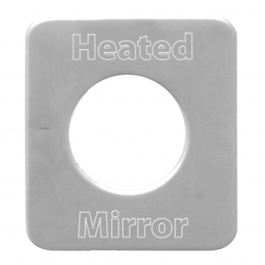 Buy Kenworth Heated Mirror Switch Plate - Big Rig Chrome Shop