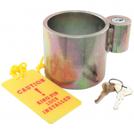 Buy Secure Your Trailer: Medium Duty Steel King Pin Lock