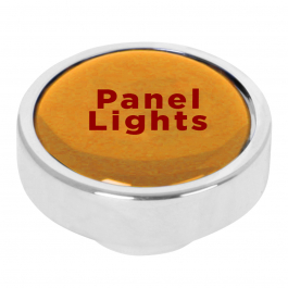 Buy Chrome Aluminum Dashboard Knob with Gold Panel Lights